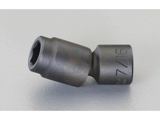 【仕様】●ピン固定用●差込角：3／8”●対辺（mm）：12●外径：22．2mm●全長：54．7mm●材質：スチール【備考】※メーカーの都合により、パッケージ・仕様等は予告なく変更になる場合がございます。【検索用キーワード】エスコ　ESCO　...