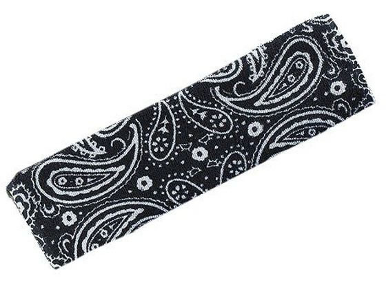 【商品説明】●ロングサイズ【仕様】●サイズ：幅35cm×長さ95cm●材質：綿100％●カラー：ブラック【備考】※メーカーの都合により、パッケージ・仕様等は予告なく変更になる場合がございます。【検索用キーワード】おたふく手袋　ペイズリー　黒...