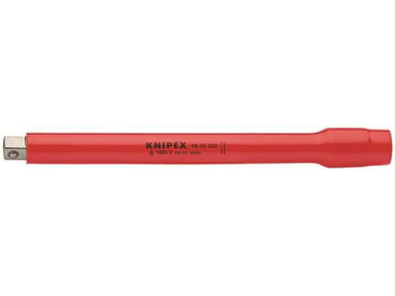 【仕様】●メーカー：KNIPEX（クニペックス）●型番：9835250●1000V絶縁●材質：クロムバナジウム鋼●差込角：3／8”●全長：250mm【備考】※メーカーの都合により、パッケージ・仕様等は予告なく変更になる場合がございます。【検...