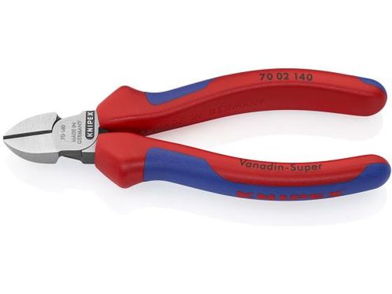 【仕様】●メーカー：KNIPEX（クニペックス）●型番：7002140●ハンドル：コンフォート●仕上げ：磨き●刃硬度：HRC62●全長（mm）：140●切断能力（mm）：軟線：4．0、中硬線：2．5、硬線：1．8【備考】※メーカーの都合によ...