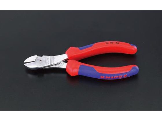 【仕様】●メーカー：KNIPEX（クニペックス）●型番：7405250●ハンドル：コンフォート●仕上げ：クロムメッキ●刃硬度：HRC64●全長（mm）：250●切断能力（mm）：中硬線：4．6、硬線：3．5、ピアノ線：3．0【備考】※メーカ...