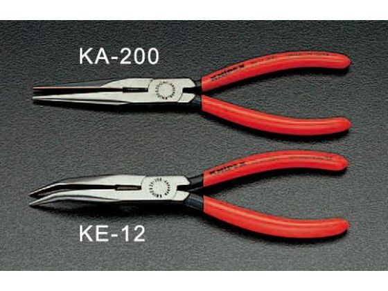 【仕様】●メーカー：KNIPEX（クニペックス）●型番：2611200●全長：200mm●刃硬度：HRC61●切断能力：中硬線：φ3．2mm、硬線：φ2．2mm●ハンドル：プラスチックコーティング●先端：ストレート●仕上げ：磨き【備考】※メ...
