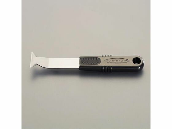 【仕様】●全長：230mm●刃幅：40mm●先端厚み：0．8mm●刃材質：高炭素鋼●ハンドル材質：ナイロン●重量：98g●簡単な取り外しおよび削り取りツール●目地・コーキングの除去、モルタルやグラウト材の除去、スクレーパーなど3wayで使用...