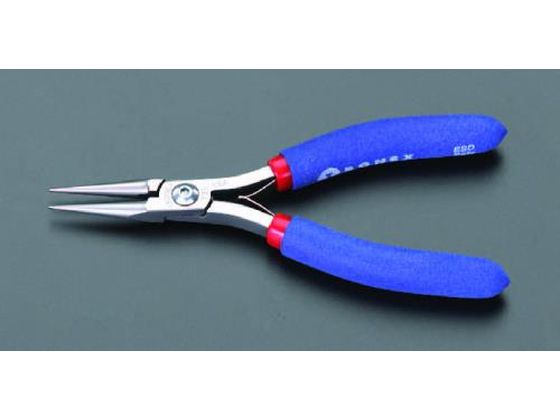 【仕様】●バネ付●全長：140mm●先端（幅×厚み）：0．9×1．8mm【備考】※メーカーの都合により、パッケージ・仕様等は予告なく変更になる場合がございます。【検索用キーワード】エスコ　ESCO　えすこ　140mm精密用プライヤー（ESD...