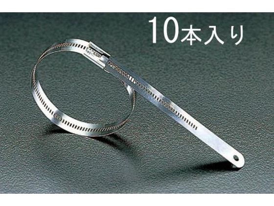 【仕様】●長さ：150mm●厚み：0．28mm●最大直径：39mm●材質：ステンレス（SUS316）●セルフロックシステム●結束ツール：EA463F−10、FG−1、FG−2●幅：11．9mm●手で締めつけることもできます。●入数は10本入...