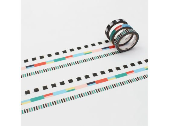 【商品説明】細い6mm幅のマスキングテープ3個セット。デコレーションはもちろん、手帳に貼ってスケジュール管理するのにもオススメです。PAPIER　TIGRE　パピエ　ティグル　デザイン。【仕様】●テープサイズ：幅6mm×長さ5m●注文単位：...