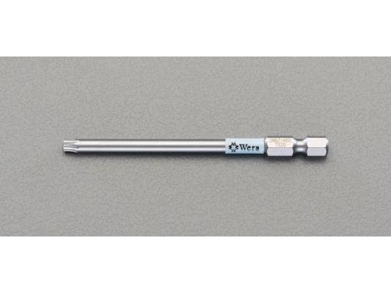 【仕様】●六角シャンク：1／4”●全長：89mm●イジリ止め付●サイズ：T30●材質：ステンレス【備考】※メーカーの都合により、パッケージ・仕様等は予告なく変更になる場合がございます。【検索用キーワード】エスコ　ESCO　えすこ　T30x8...