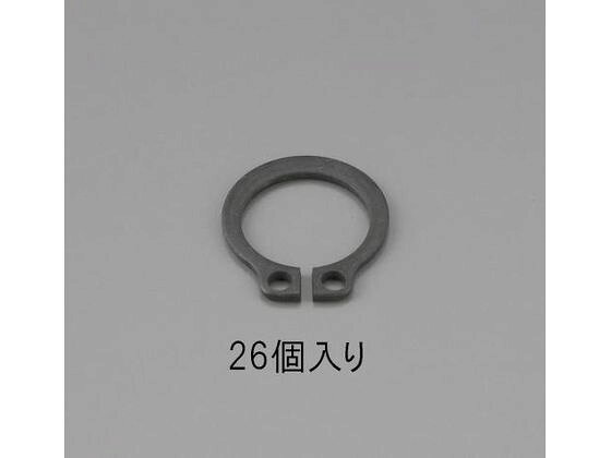【仕様】●材質：鉄●適合軸径：11mm●入数：26個【備考】※メーカーの都合により、パッケージ・仕様等は予告なく変更になる場合がございます。【検索用キーワード】エスコ　ESCO　えすこ　11mm軸用スナップリング(26個)　軸用スナップリン...