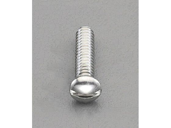 【仕様】●並目ねじ●全ねじ●サイズ：W1／4”×20mm●山数：20●材質：ステンレス●頭形状：（−）ナベ頭●入数：8個【備考】※メーカーの都合により、パッケージ・仕様等は予告なく変更になる場合がございます。【検索用キーワード】エスコ　ES...