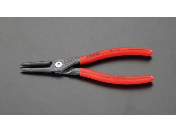 【仕様】●メーカー：KNIPEX（クニペックス）●型番：4811J3●リング径：40〜100mm●全長：225mm●先端径：φ2．3mm●先端形状：ストレート●穴用●先端チップはリングとの接触面が広いため、リングを歪めず確実に保持します●狭...