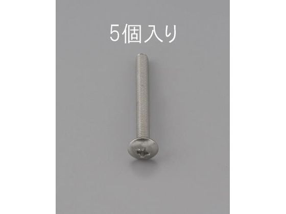 【仕様】●材質：ステンレス●並目ねじ●全ねじ●頭形状：（＋）トラス頭●サイズ：M4×40●ピッチ：0．7●入数：5個【備考】※メーカーの都合により、パッケージ・仕様等は予告なく変更になる場合がございます。【検索用キーワード】エスコ　ESCO...