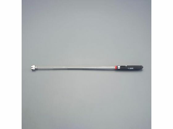 【仕様】●全長（mm）：180〜770●マグネット径（mm）：16●吸着能力：7kg●シャフト材質：ステンレス●ラバーハンドル【備考】※メーカーの都合により、パッケージ・仕様等は予告なく変更になる場合がございます。【検索用キーワード】エスコ...