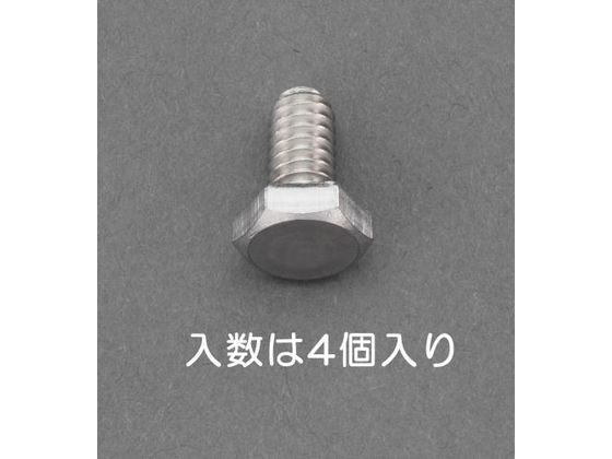 【仕様】●材質：ステンレス●サイズ：＃10×1／2”●ピッチ：0．79●山数：32●頭対辺：8mm●入数：4個●UNF（細目）【備考】※メーカーの都合により、パッケージ・仕様等は予告なく変更になる場合がございます。【検索用キーワード】エスコ...