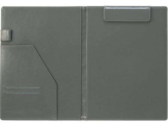 【商品説明】A4判　E型のクリップファイル。360°折り返せる便利な表紙付き。クリップがマグネットタイプなので簡単に書類を挟めます。名刺やメモが入れられる内ポケット付き。便利なペンホルダー付き。高級感のある合皮製。本体のオモテ面とウラ面の生...