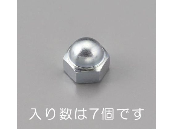【仕様】●材質：鉄（三価クロメートメッキ）●サイズ：M6●ピッチ：1●入数：7個●並目ねじ【備考】※メーカーの都合により、パッケージ・仕様等は予告なく変更になる場合がございます。【検索用キーワード】エスコ　ESCO　えすこ　M6袋ナット2種...