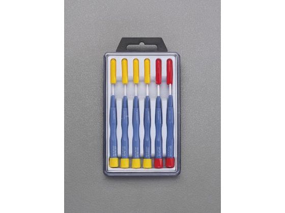 【仕様】●【セット内容】：6本組（＋）ビット：＃0・＃1．7（赤）（−）ビット：0．9・1．3・1．8・2．6mm（幅）（黄）●全長：105mm●絶縁、非磁性、非導電性【備考】※メーカーの都合により、パッケージ・仕様等は予告なく変更になる場...