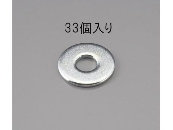 【仕様】●材質：鉄（ユニクロメッキ）●サイズ：W5／16”×1．6mm●入数：33個【備考】※メーカーの都合により、パッケージ・仕様等は予告なく変更になる場合がございます。【検索用キーワード】エスコ　ESCO　えすこ　W5　16x1.6平ワ...