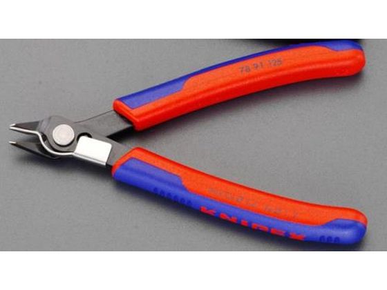 【仕様】●メーカー：KNIPEX（クニペックス）●型番：7881125●全長：125mm●斜刃●切断能力：軟線：φ0．2〜1．6mm、中硬線：φ1．2mm、硬線：φ0．6mm●刃硬度：HRC64●ハンドル：コンフォート●仕上げ：磨き●重量：...