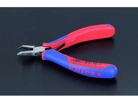 【仕様】●メーカー：KNIPEX（クニペックス）●型番：6462120●アングル●全長：120mm●ハンドル：コンフォート●仕上げ：高級磨き●刃硬度：HRC56●斜刃●バネ付●切断能力：軟線：φ0．6mm【備考】※メーカーの都合により、パッ...