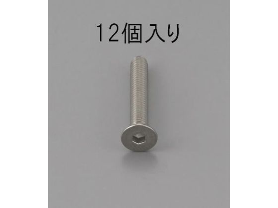 【仕様】●材質：ステンレス●並目ねじ●全ねじ●サイズ：M6×10●ピッチ：1●入数：12個【備考】※メーカーの都合により、パッケージ・仕様等は予告なく変更になる場合がございます。【検索用キーワード】エスコ　ESCO　えすこ　M6x10mm六...