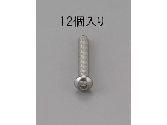 【仕様】●材質：ステンレス●並目ねじ●全ねじ●サイズ：M6×10●ピッチ：1●入数：12個【備考】※メーカーの都合により、パッケージ・仕様等は予告なく変更になる場合がございます。【検索用キーワード】エスコ　ESCO　えすこ　M6x10mm六...