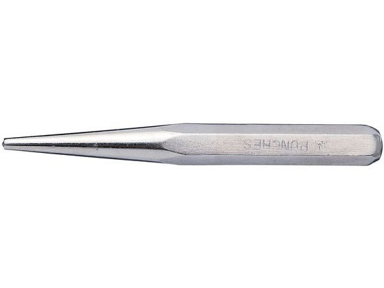 【商品説明】●先端は釘頭部のくぼみが入る為、ズレにくいです。【仕様】●本体：機械構造用炭素鋼●全長（mm）：100●胴径（mm）：10●先端軸径（mm）：−●先端角度（°）：−●先端硬度（HRC）：51【備考】※メーカーの都合により、パッケ...