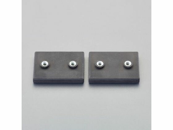 【仕様】●吸着力：8．5kgf●サイズ（mm）：43×31×6●ねじ径：M4●材質：ネオジウム●ねじ穴：2個●長方形の台はゴムでカバーされています【備考】※メーカーの都合により、パッケージ・仕様等は予告なく変更になる場合がございます。【検索...