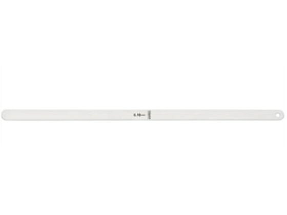 【仕様】●リーフサイズ：300×12．7mm●1枚ごとに150mm間隔で厚みが印字●サイズ（mm）：0．10●公差：±0．005mm【備考】※メーカーの都合により、パッケージ・仕様等は予告なく変更になる場合がございます。【検索用キーワード】...