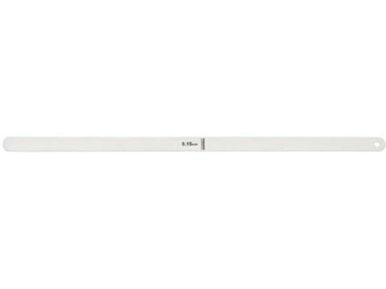 【仕様】●リーフサイズ：300×12．7mm●1枚ごとに150mm間隔で厚みが印字●サイズ（mm）：0．15●公差：±0．005mm【備考】※メーカーの都合により、パッケージ・仕様等は予告なく変更になる場合がございます。【検索用キーワード】...