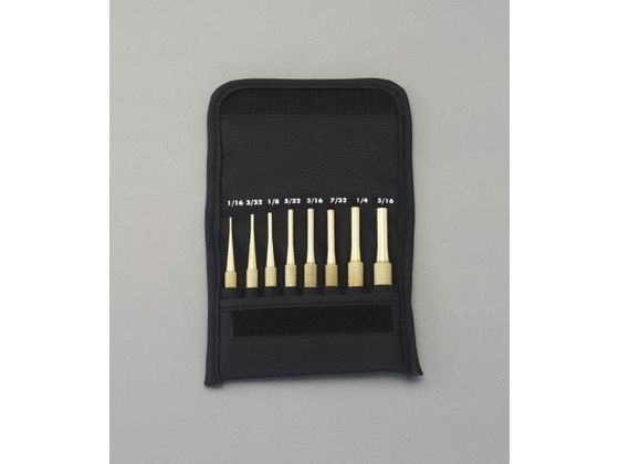 【仕様】●材質：真鍮●総重量：328g●【セット内容】：8本組●全長：100mm●EA572CG−1．5（先端径：1／16”）●EA572CG−2．5（先端径：3／32”）●EA572CG−3（先端径：1／8”）●EA572CG−4（先端径...