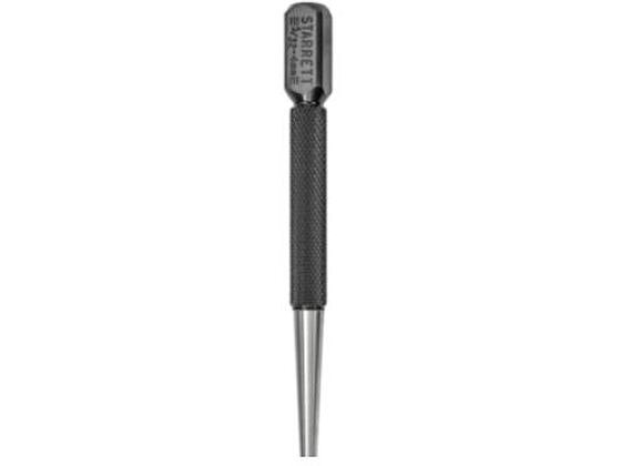 【仕様】●全長：100mm●先端径：4mm●材質：工具鋼（焼き入れ、焼き戻しの熱処理を行っています）●ヘッド部分は正方形で打撃しやすい形状になっています●ヘッド部分に先端径が記載されています●滑り止め付【備考】※メーカーの都合により、パッケ...