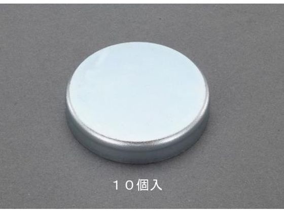 【仕様】●材質：フェライト磁石、スチール（亜鉛メッキ加工）●吸着力：30N（3．0kgf）●サイズ：φ20×6mm●使用温度：120℃以下●重量（1個）：10g●入数：10個／pack●錆びにくく、磁力の低下が極めて少ないフェライト磁石使用...