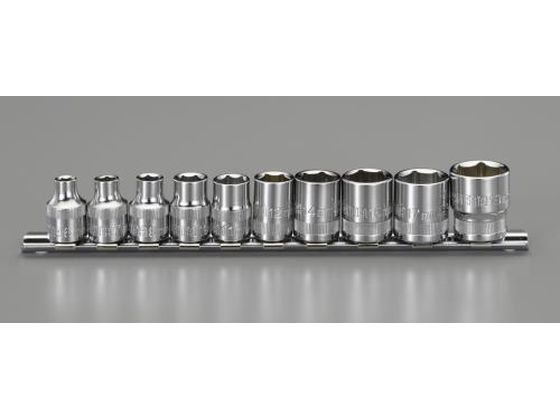 【仕様】●【セット内容】：10本組み●差込角：3／8”●全長：25〜28mm●対辺（mm）：6・7・8・10・11・12・14・16・17・19【備考】※メーカーの都合により、パッケージ・仕様等は予告なく変更になる場合がございます。【検索用...