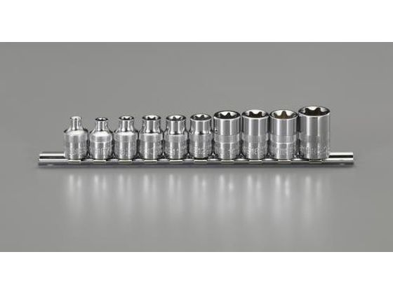 【仕様】●【セット内容】：10本組み●差込角：3／8”●全長：26〜30．5mm●サイズ：E6・E7・E8・E10・E11・E12・E14・E16・E18・E20【備考】※メーカーの都合により、パッケージ・仕様等は予告なく変更になる場合がご...