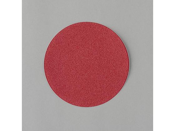 【仕様】●材質：基材：塩化ビニル粘着剤：ゴム系●サイズ：φ152mm●厚み（mm）：1．4●色：赤●形状：〇●粘着式●区画整理のマーキングに最適です。●耐久性に優れ、滑りにくい。●「5S」対策品【備考】※メーカーの都合により、パッケージ・仕...