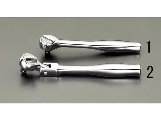 【仕様】●差込角：1／4”●送り角：8°●全長：121mm●タイプ：ストレート●左右切替式●材質：スチール【備考】※メーカーの都合により、パッケージ・仕様等は予告なく変更になる場合がございます。【検索用キーワード】エスコ　ESCO　えすこ　...