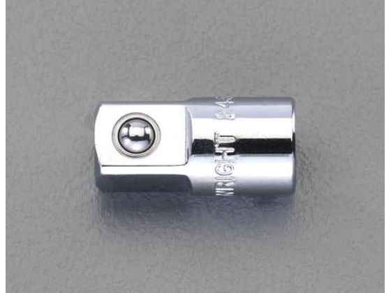 【仕様】●差込角：1／4”（メス）●オス：3／8”●全長：25．4mm●材質：スチール【備考】※メーカーの都合により、パッケージ・仕様等は予告なく変更になる場合がございます。【検索用キーワード】エスコ　ESCO　えすこ　1　4"DRx3　8...