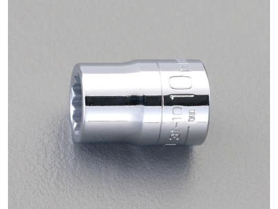 【仕様】●差込角：3／8”●12ポイント●対辺（mm）：10●外径：15．1●全長：24．1mm●材質：スチール【備考】※メーカーの都合により、パッケージ・仕様等は予告なく変更になる場合がございます。【検索用キーワード】エスコ　ESCO　え...