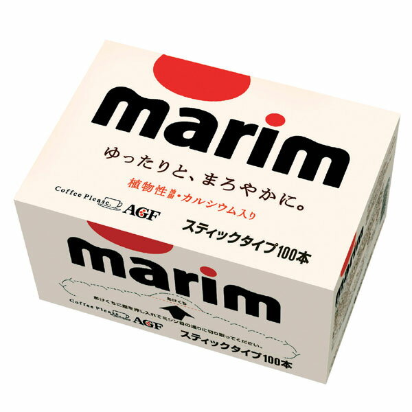 コーヒーを引き立てる豊かなコク、すっきりしたあと味。・【マリーム300g瓶】はこちら・【マリームお徳用パツク500g】はこちら・【マリーム低脂肪タイプ】はこちら・【マリームスティックタイプ3g/15本】はこちら●内容量：3g×100本●原材...