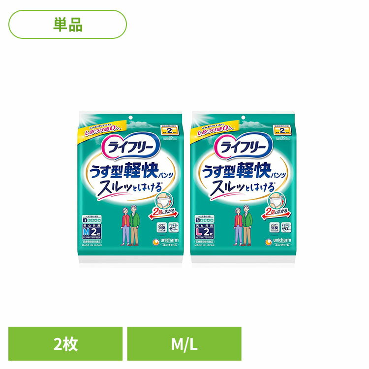 軽い力で広がりやすい設計で、はきやすさに配慮したパンツです。背中・足ぐりにフィットしやすいギャザーを配置し、スキマへの配慮を考えた構造。両脇が破ける仕様で、ご本人の力でも脱ぎ替えやすく、交換のしやすさに配慮しています。さらに2023年の改良...