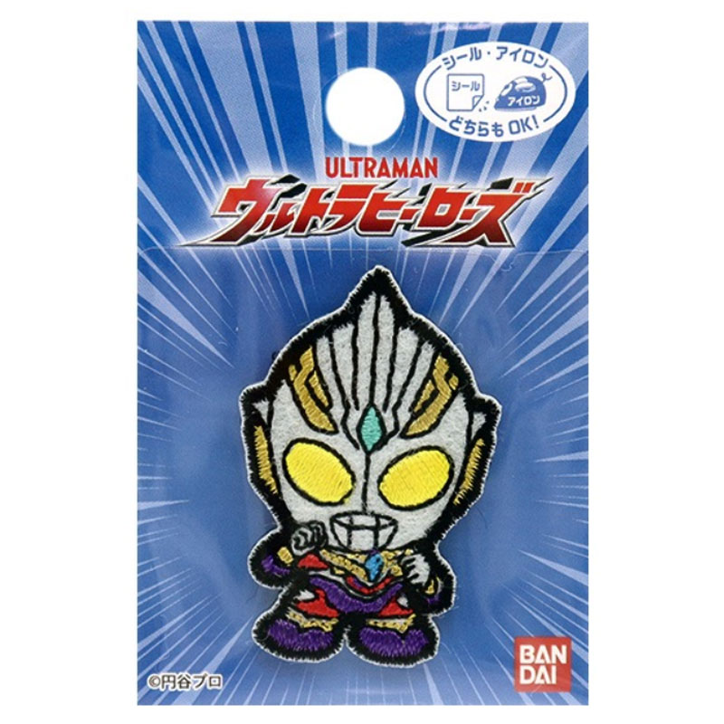 大人にも子供にも大人気の特撮ヒーロー【ウルトラヒーローズ】からかわいいグッズが登場☆服を自分スタイルにリメイクするのに欠かせない【アップリケワッペン】。服やカバンを可愛らしくリメイクしてみませんか？子供だけではなく、大人も楽しめるファッショ...