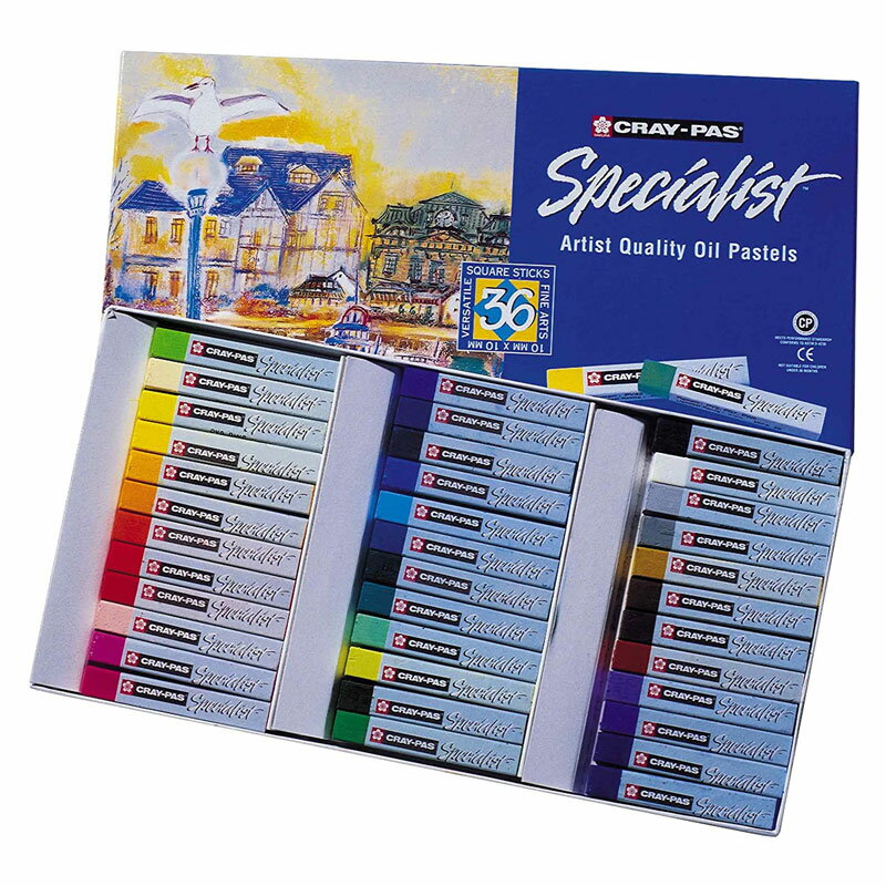 専門家用の顔料を使用した、ムラのない発色の専門家用クレパス 専門家向けに顔料から選び抜いて開発されている本製品。発色、耐光性、均一性、着色性にすぐれており、細い線から面塗までに対応した、扱いやすい紙巻角型タイプです。ビビッドな発色ながら、し...