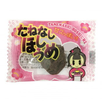 食べやすい、種なしの干し梅です。個包装なので保存や持ち運びにも便利です。内容量1袋あたり 1個サイズ個装サイズ：37.5×23×53cm重量個装重量：8640g仕様賞味期間：製造日より180日生産国中国原材料名称：梅菓子梅、食塩、果糖/ソル...