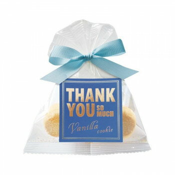 シンプルなデザインにゴールドが輝くギフト!「THANK　YOU」のキラキラとした文字が、大切な方へ想いを届けます!やさしい甘さが広がる、サクサクと軽い食感のクッキーです。※賞味期限が、残り4ヶ月以上のものをお届けいたします。内容量22gサイ...