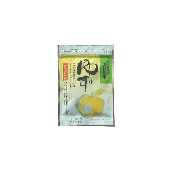 ゆずの色や風味を大切にFD製法で加工しました。そば、うどん等に薬味としてゆずの風味をお楽しみ下さい。内容量3.5g(1個あたり)サイズ170×120×10mm個装サイズ：22×19.5×9cm重量個装重量：220g仕様賞味期限:製造日より1...
