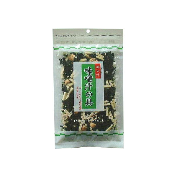 簡単に出来る味噌汁の具材です。わかめ、凍り豆腐、巻き麩、わけぎなど風味を大切に仕上げました。味噌汁にそのまま入れてお召し上がり下さい。内容量40g(1個あたり)サイズ225×150×20mm個装サイズ：37×23×11.5cm重量個装重量：...