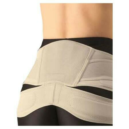 腰の動きを妨げずにサポートする、固定・圧迫力に優れた薄型＆軽量タイプのサポーターです。医療分野から生まれた「ソルボ」が違和感のある腰をサポートし、正しい歩き方へ。サイズ(約)S/置き寸:74cm・伸び寸:92cm、M/置き寸:80cm・伸び...