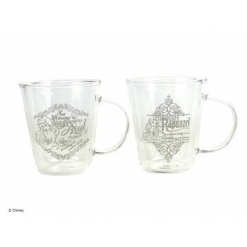 ディズニーの中でも女性に人気のあるプリンセスシリーズ。耐熱ガラスなので温かい飲み物でも冷たい飲み物でも、安心してご使用いただけます。サイズφ8×H9cm個装サイズ：21.5×10.5×9cm重量個装重量：250g素材・材質耐熱ガラス仕様内容...