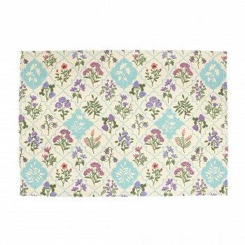 色とりどりの野花とエレガントなアンティークレースに着想を得たレースフラワー。華やかに食卓を演出してくれます。【布製品お取り扱いについて】織りから染色まで昔ながらの伝統的手法で作られております。手作業の工程が多いため、日本の機械工業製品と比べ...