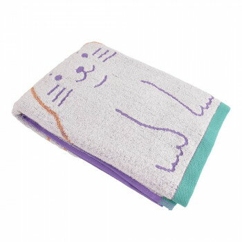 アニマル柄がかわいい無撚糸タオルです。サイズ約60×120cm個装サイズ：30.0×20.0×3.0cm重量個装重量：200g素材・材質綿100%仕様洗濯機洗い可(洗濯ネット使用)手洗い可タンブル乾燥不可生産国中国fk094igrjs